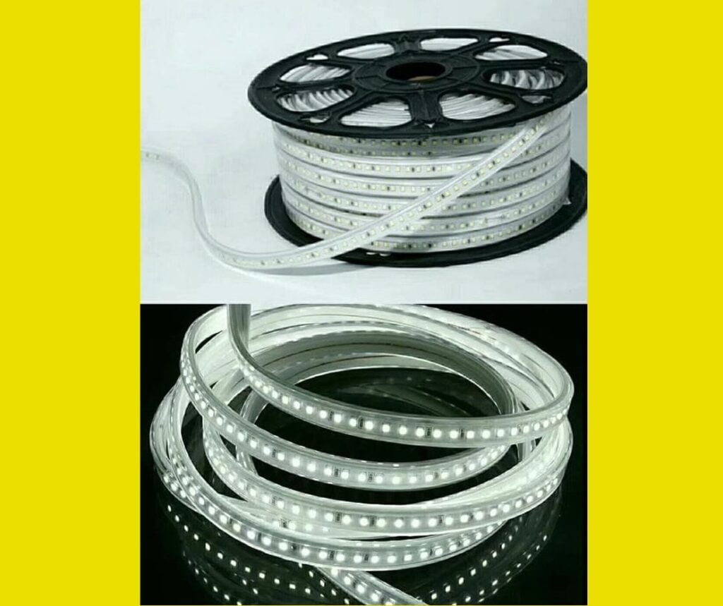 50m 110v Strip Reel Dimmable LED Strip Lights | IP67 | 6000K | 80-90LM ...
