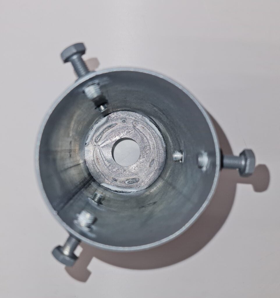 Spiggot/Reducer - for LED Street Light, 82mm - 60mm | Galvonised Steel ...