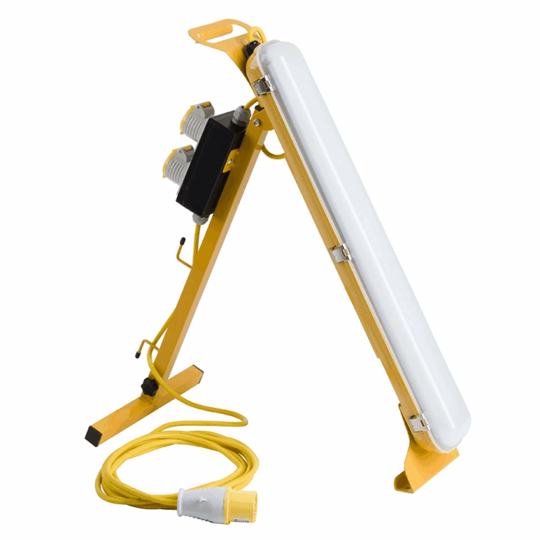 110V Site Lighting | LED Work Lights for Construction Sites